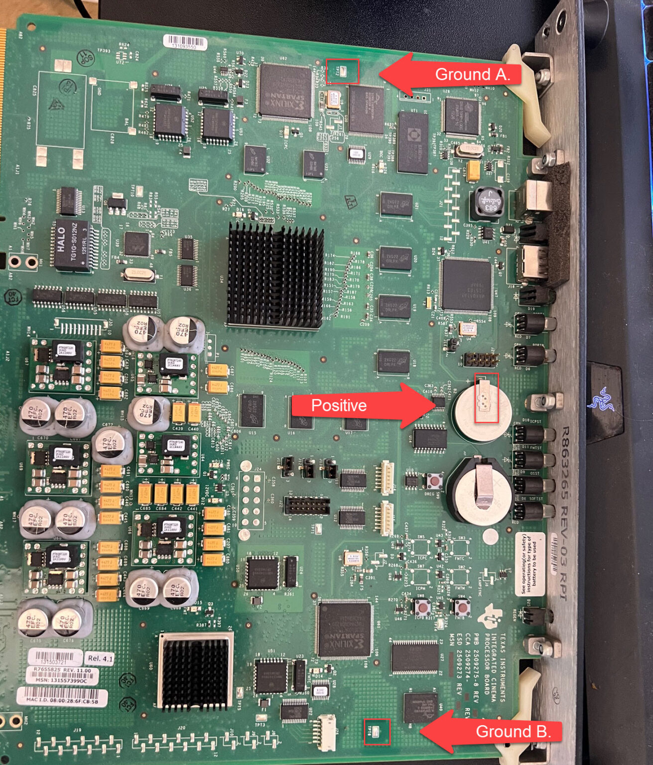 Replacing the battery on your ICP board